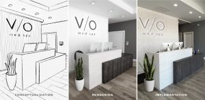 Vio Med Spa | 3C Store Fixtures